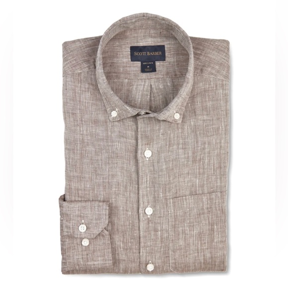 Scott Barber | Shirts | Scott Barber 0 Linen Shirt | Poshmark